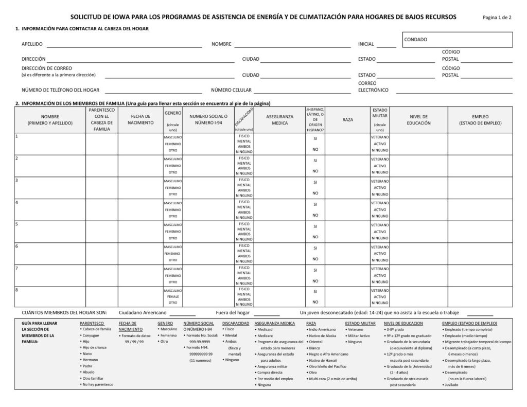LIHEAP Application Form 2017-2018 spanish | Operation Threshold LIHEAP Application Form 2017-2018 spanish | Operation Threshold